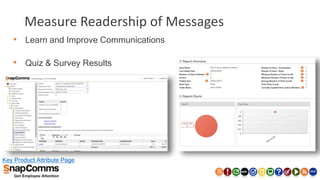 Internal health and safety communication with SnapComms | PPTX