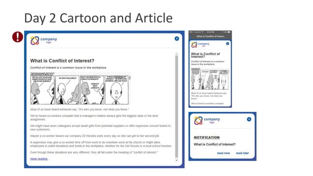Internal health and safety communication with SnapComms | PPT