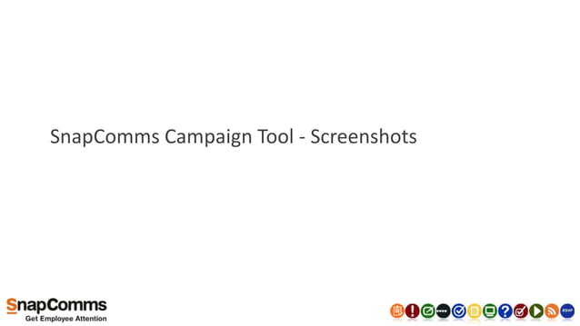 Internal health and safety communication with SnapComms | PPT