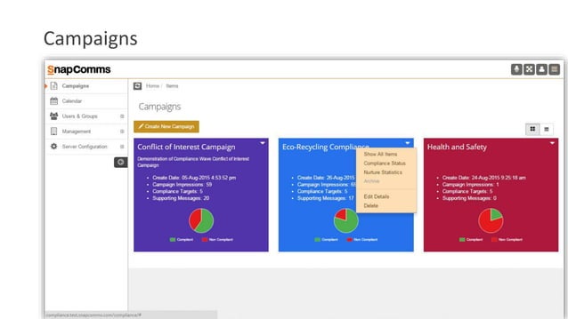 Internal health and safety communication with SnapComms | PPT