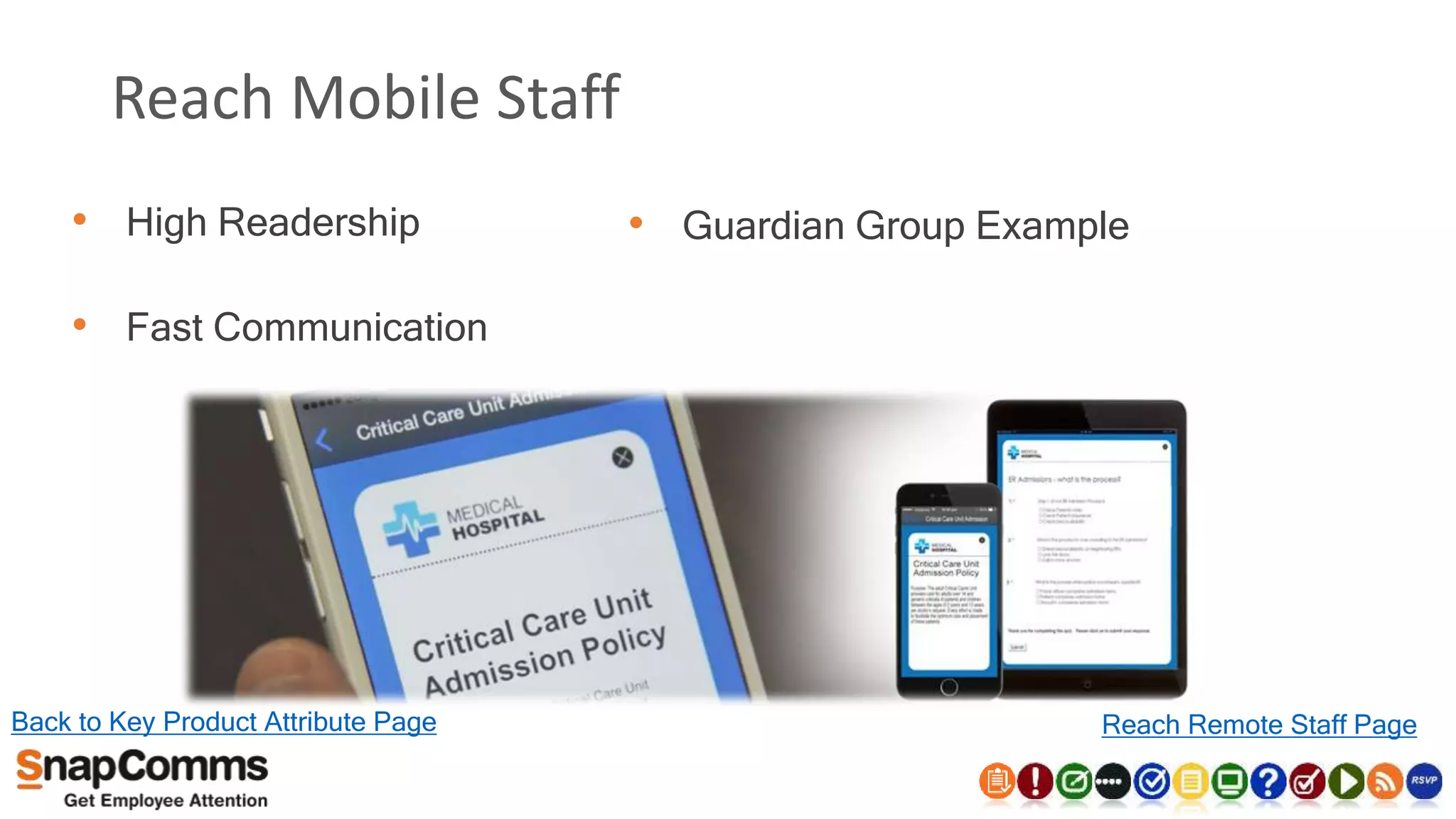 Internal product manager communication with SnapComms | PPT