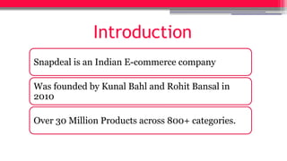 Snap deal- Building a brand image | PPT
