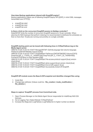 SnapDiff | PDF | Operating Systems | Computer Software and Applications