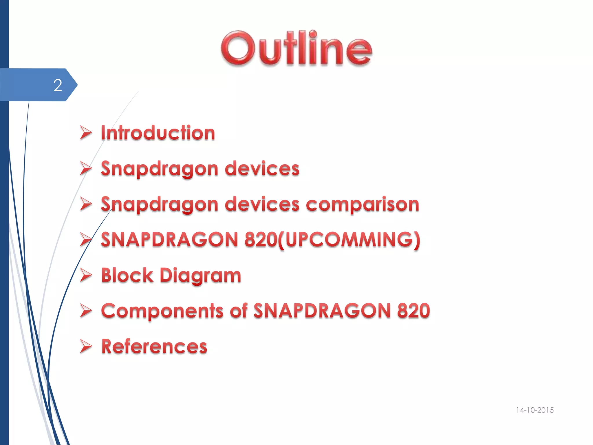 Snapdragon Processor | PPTX
