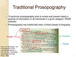 Ontologies for Prosopography | PPTX