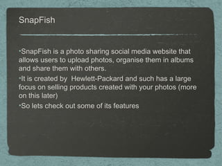 SnapFish Review | PPT