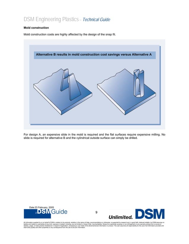 Snapfit design | PDF