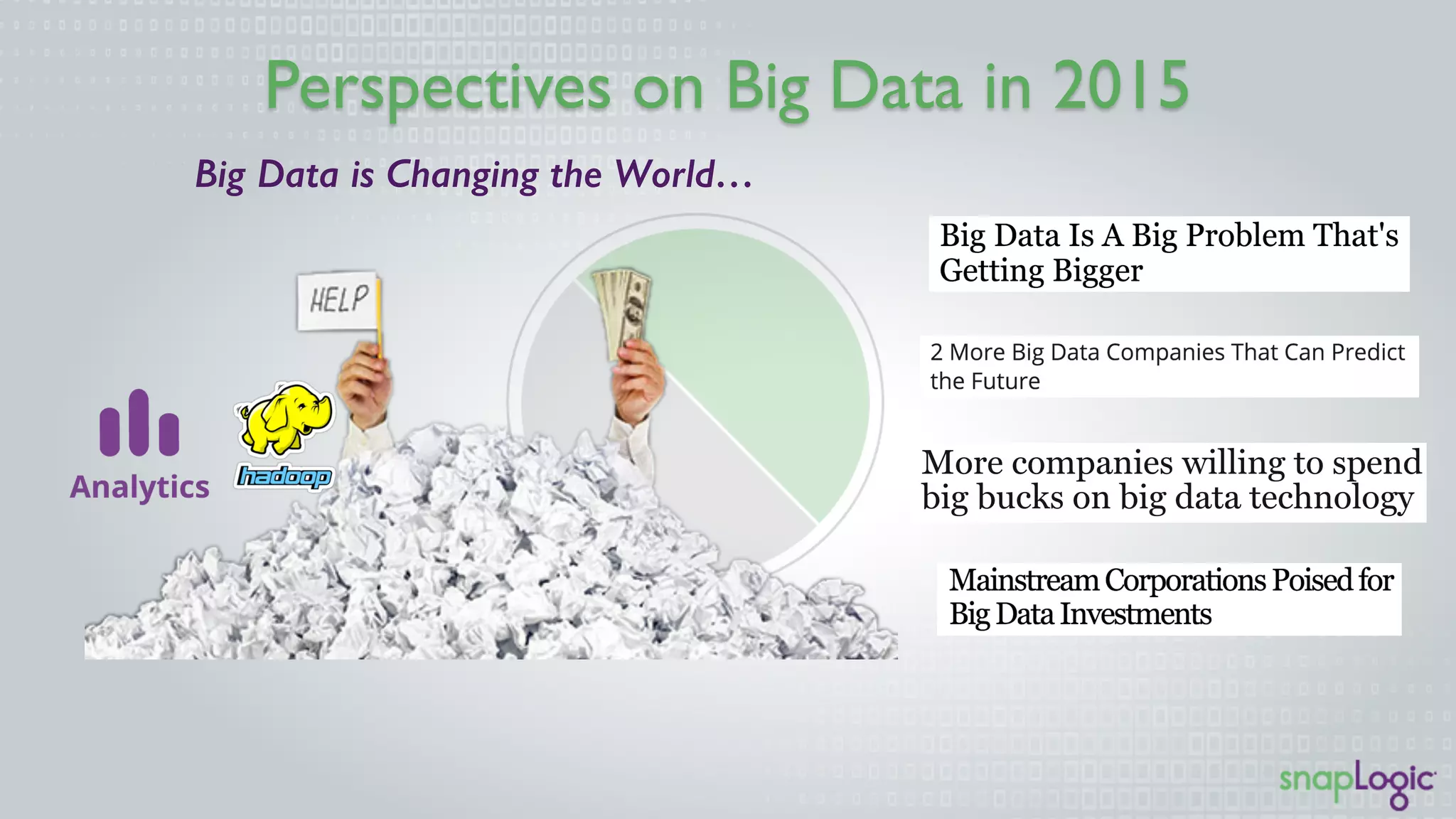 Snaplogic Big Data Integration Ppt