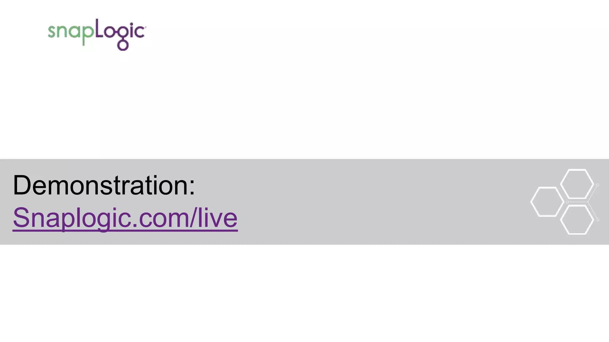 Snaplogic Live Aws Integration Pptx Cloud Computing Internet