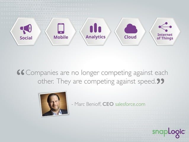 SnapLogic Overview: Are You Feeling SMACT? | PPT
