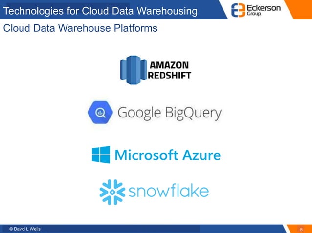 Data Warehousing in the Cloud: Practical Migration Strategies | PPTX