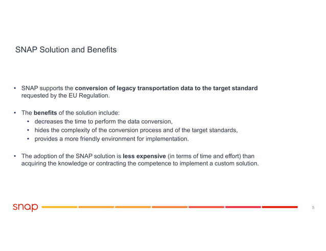 The SNAP Project | PPT