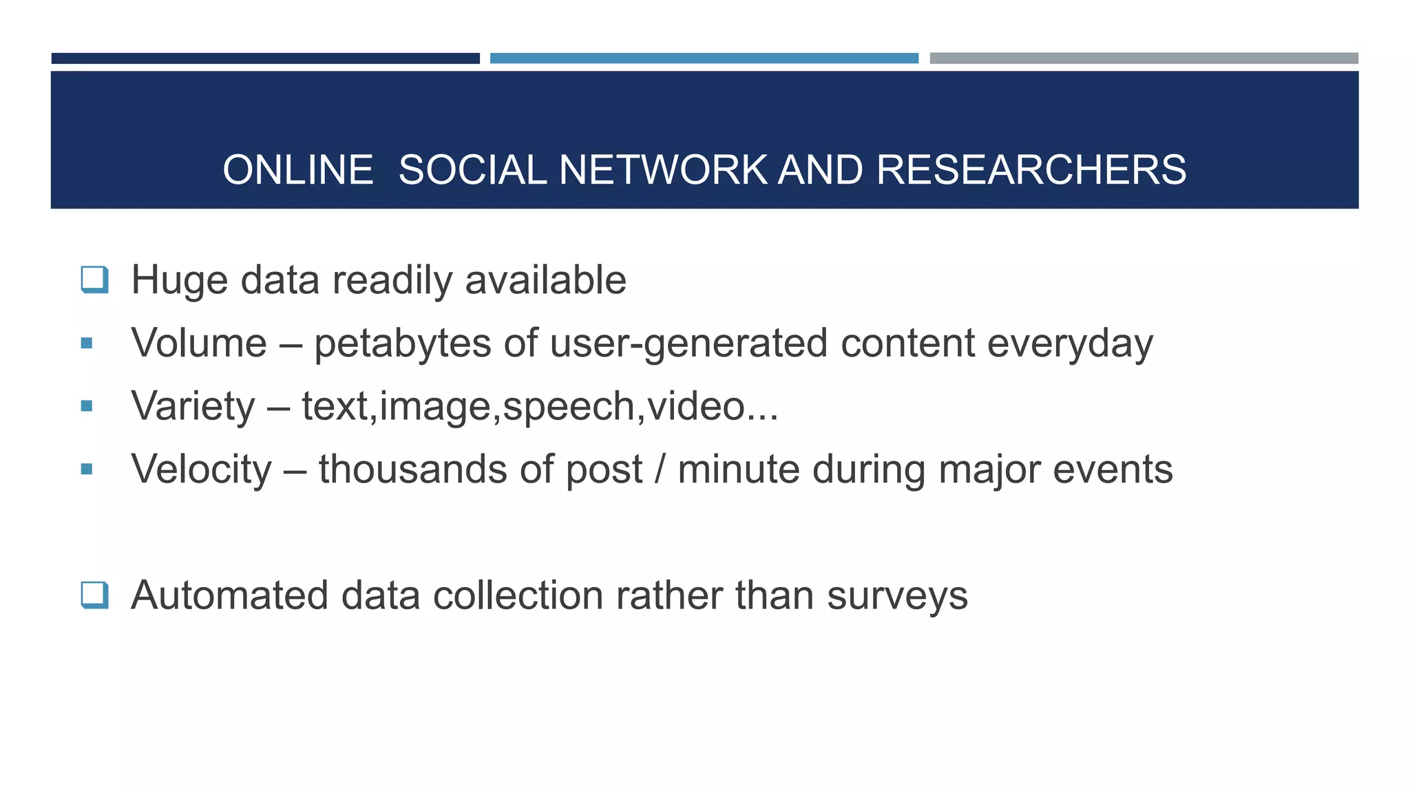 Social Network Analysis power point presentation | PPTX