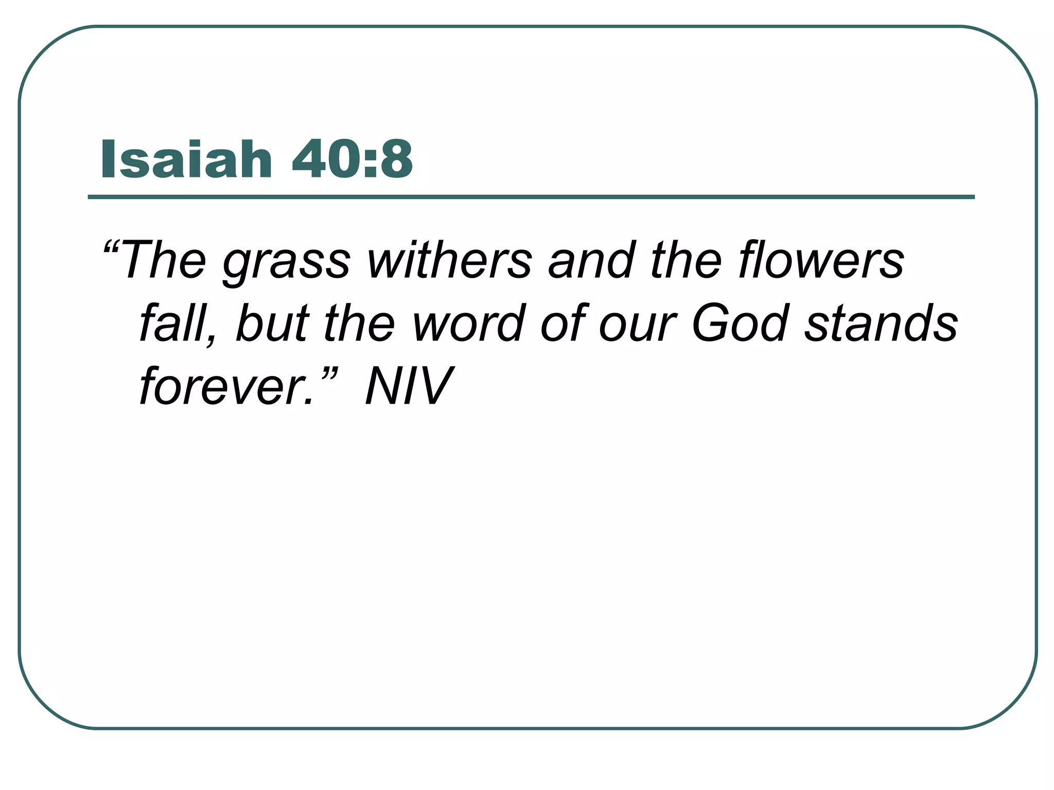 Snappy Ways to Teach Scripture | PPT