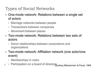 Social Network Analysis | PPTX | Social Networking | Internet