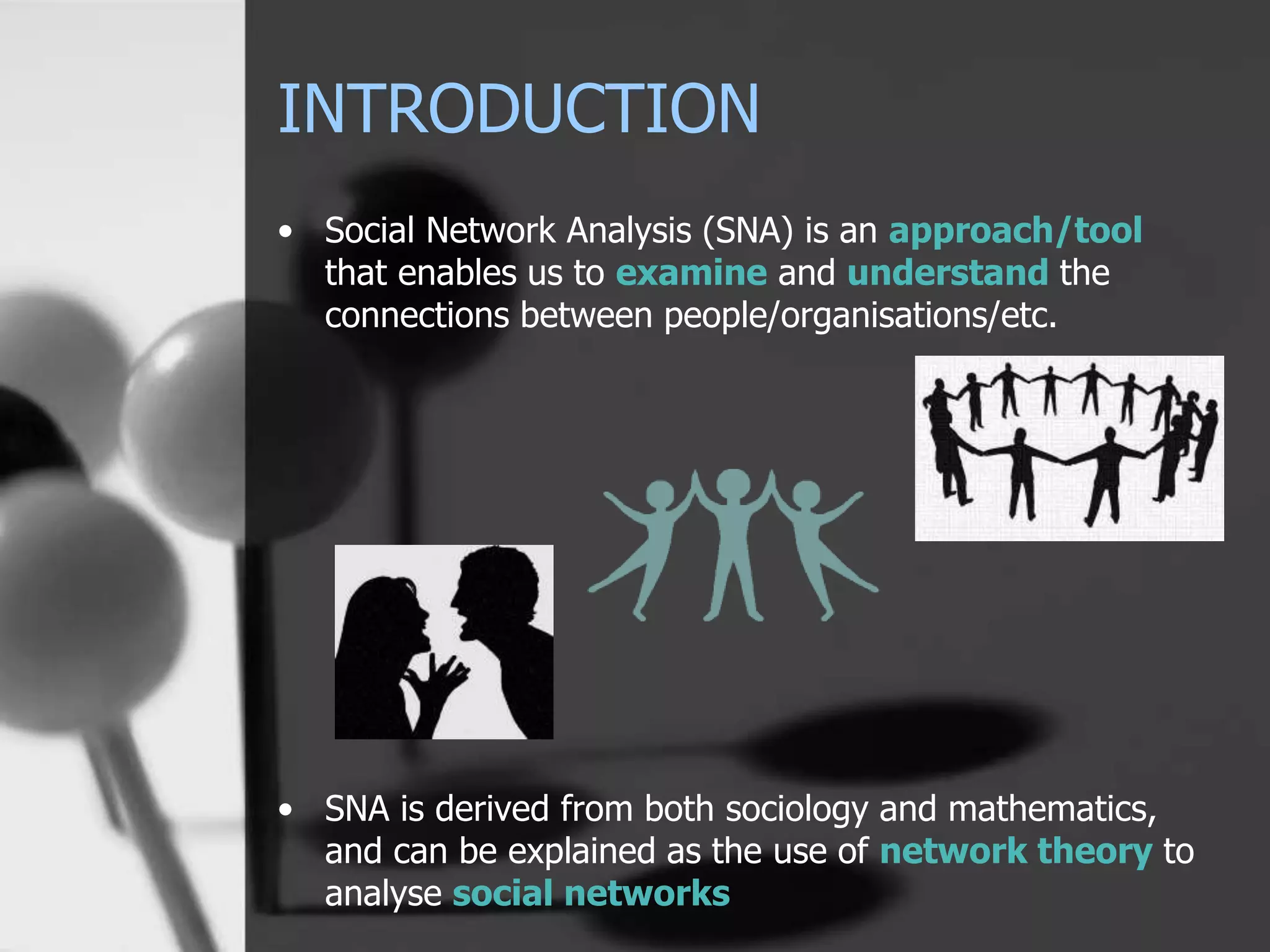 Social Network Analysis | PPTX | Social Networking | Internet
