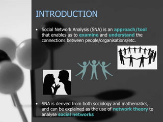 Social Network Analysis | PPTX | Social Networking | Internet