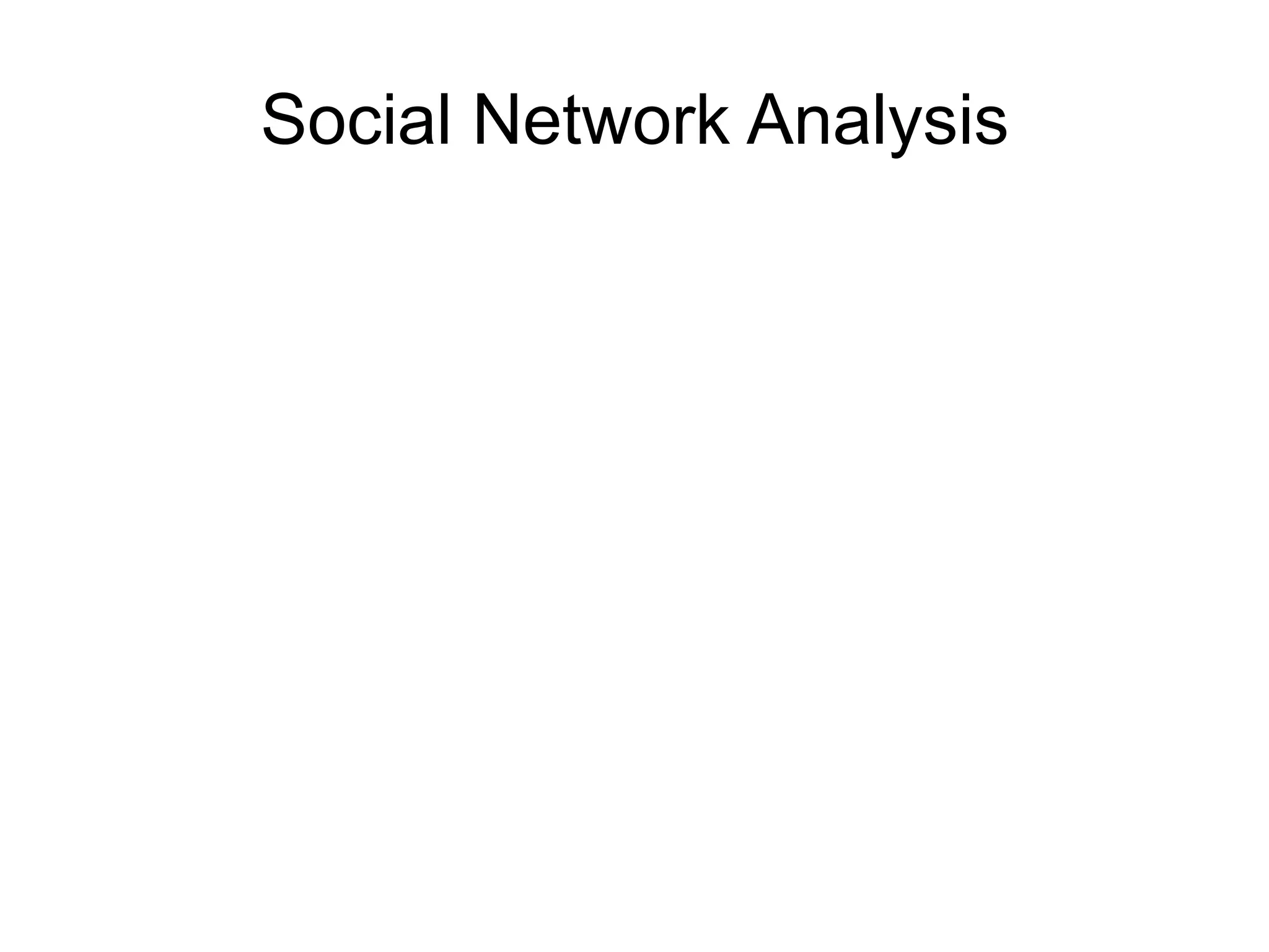 Social Network Analysis Presentation_Mishba | PPTX | Social Networking ...
