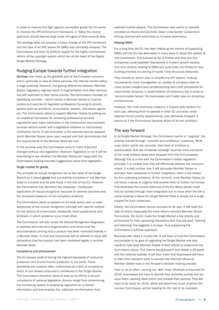 Snapshot 19 15 single market strategy | PDF