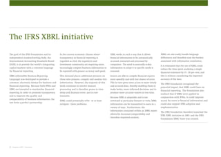 Snapshot of IFRS Taxonomy | PDF