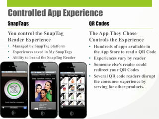 Snap tags v qr codes | PDF