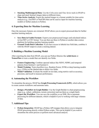 Using the SNAP (Sentinel Application Platform) Toolbox for rice ...