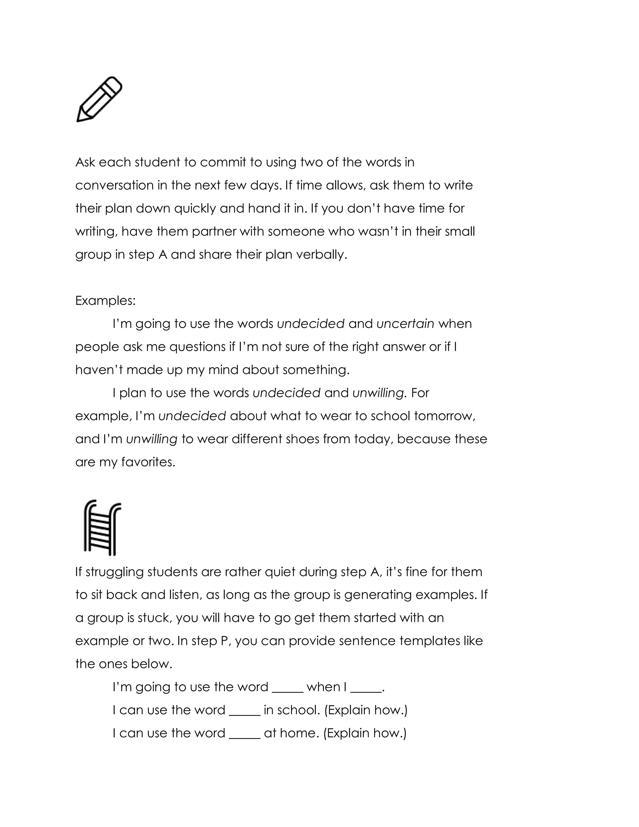 Vocab Lab/SNAP Lesson | PDF