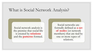 Social Network Analytics (SNA) | PPT