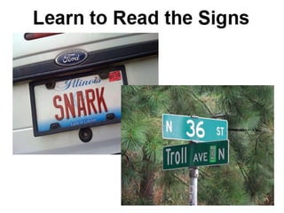 Snark Attack - Snarks and Trolls | PPT