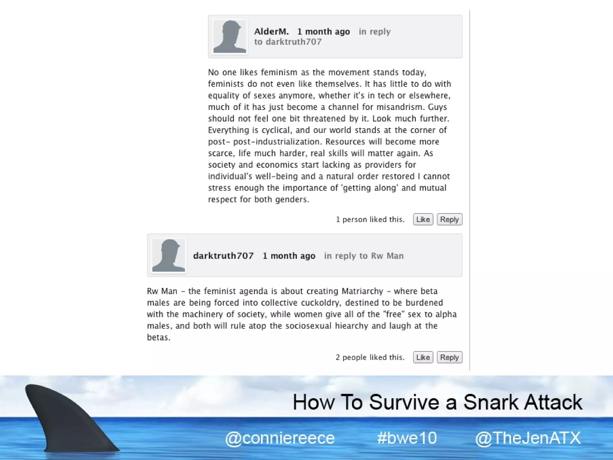 How to Survive a Snark Attack | PPT
