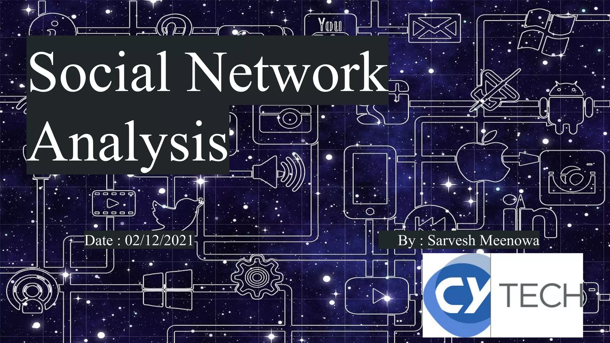 Social Network Analysis report | PPT