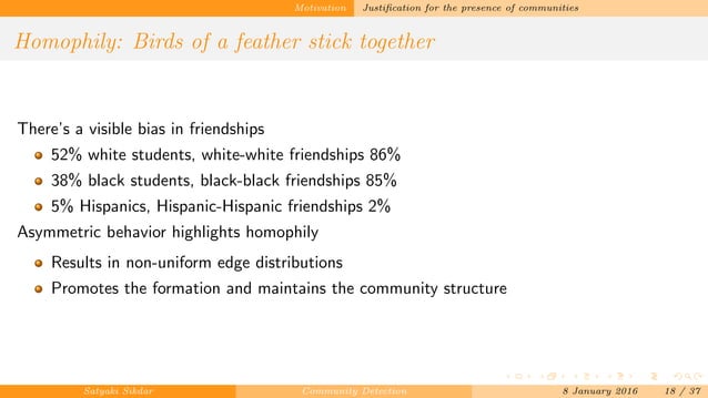 Community Detection In Social Networks A Brief Overview Ppt