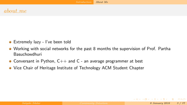 Community Detection In Social Networks A Brief Overview Ppt