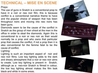 SNATCH ANALYSIS | PPTX