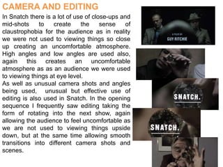 SNATCH ANALYSIS | PPTX