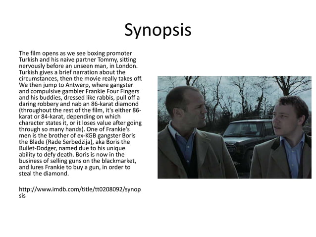 Snatch In-Depth Analysis | PPT