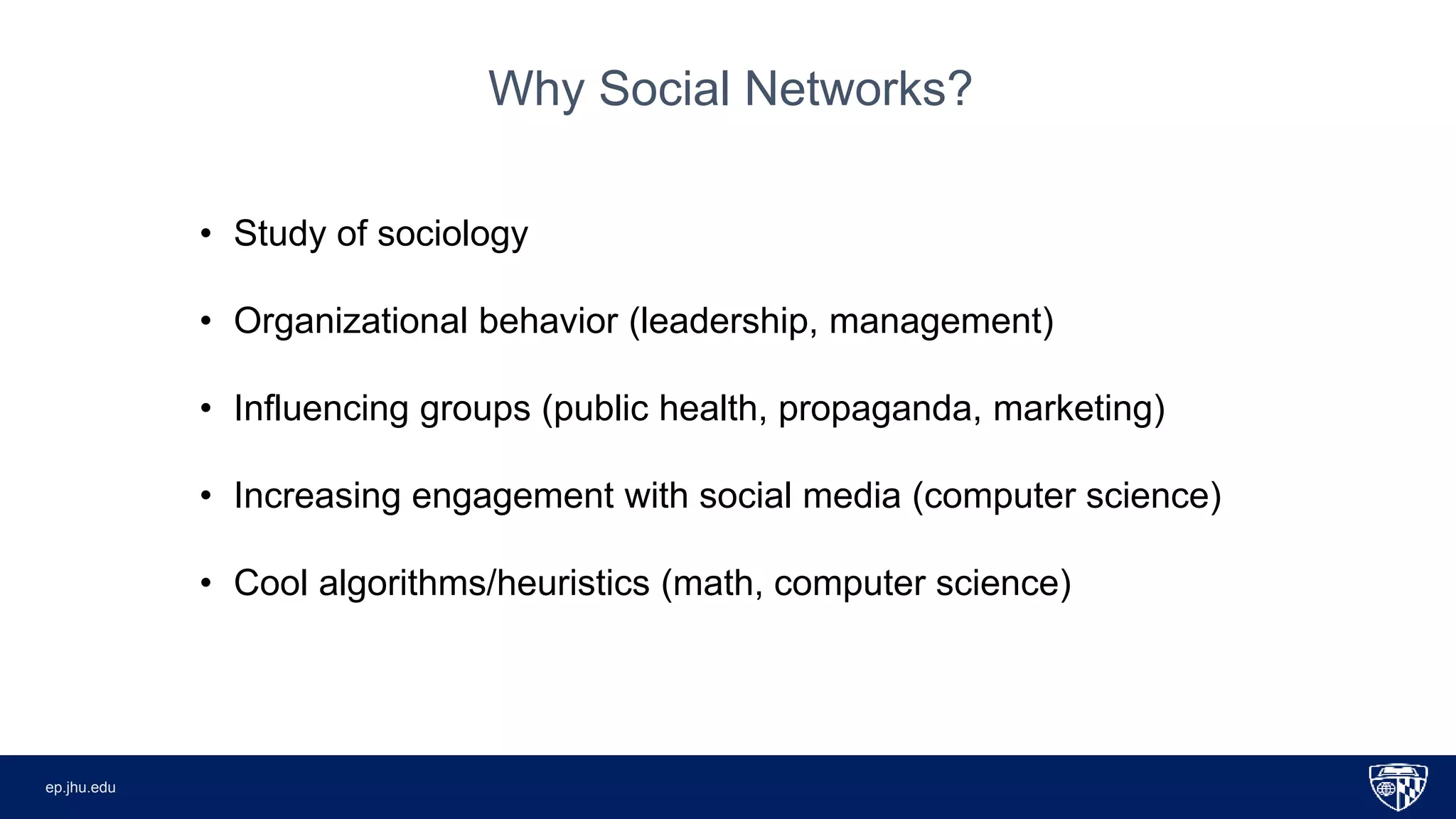 Social Network Analysis Workshop | PPTX | Social Networking | Internet