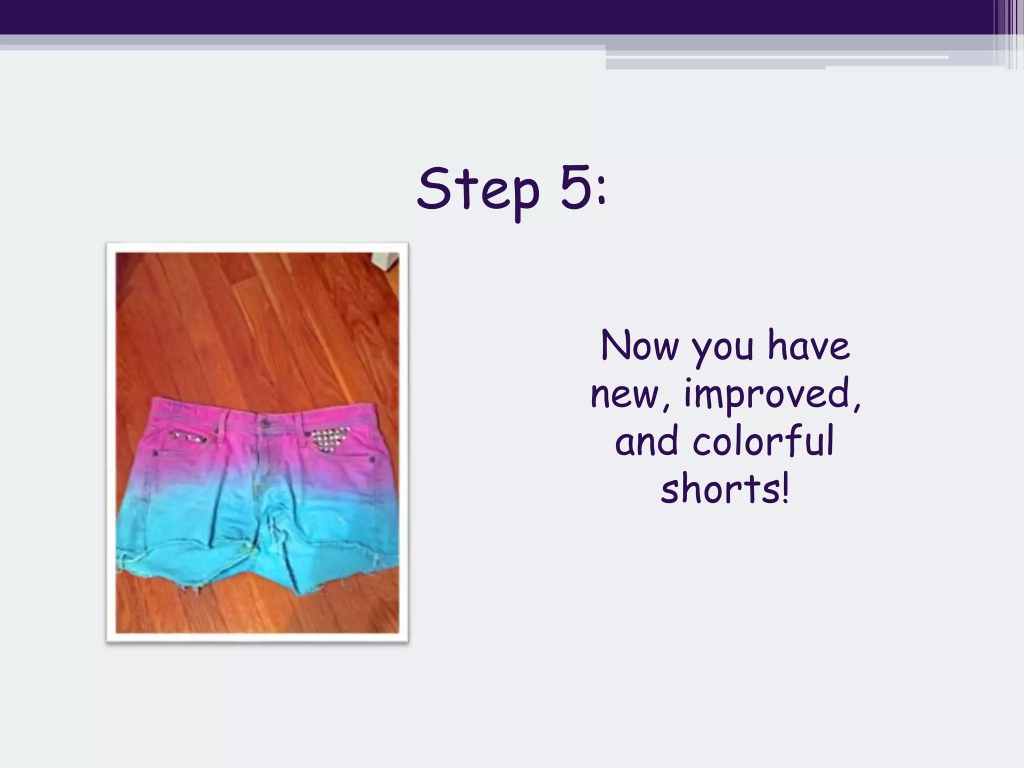 Snazzy shorts | PPTX