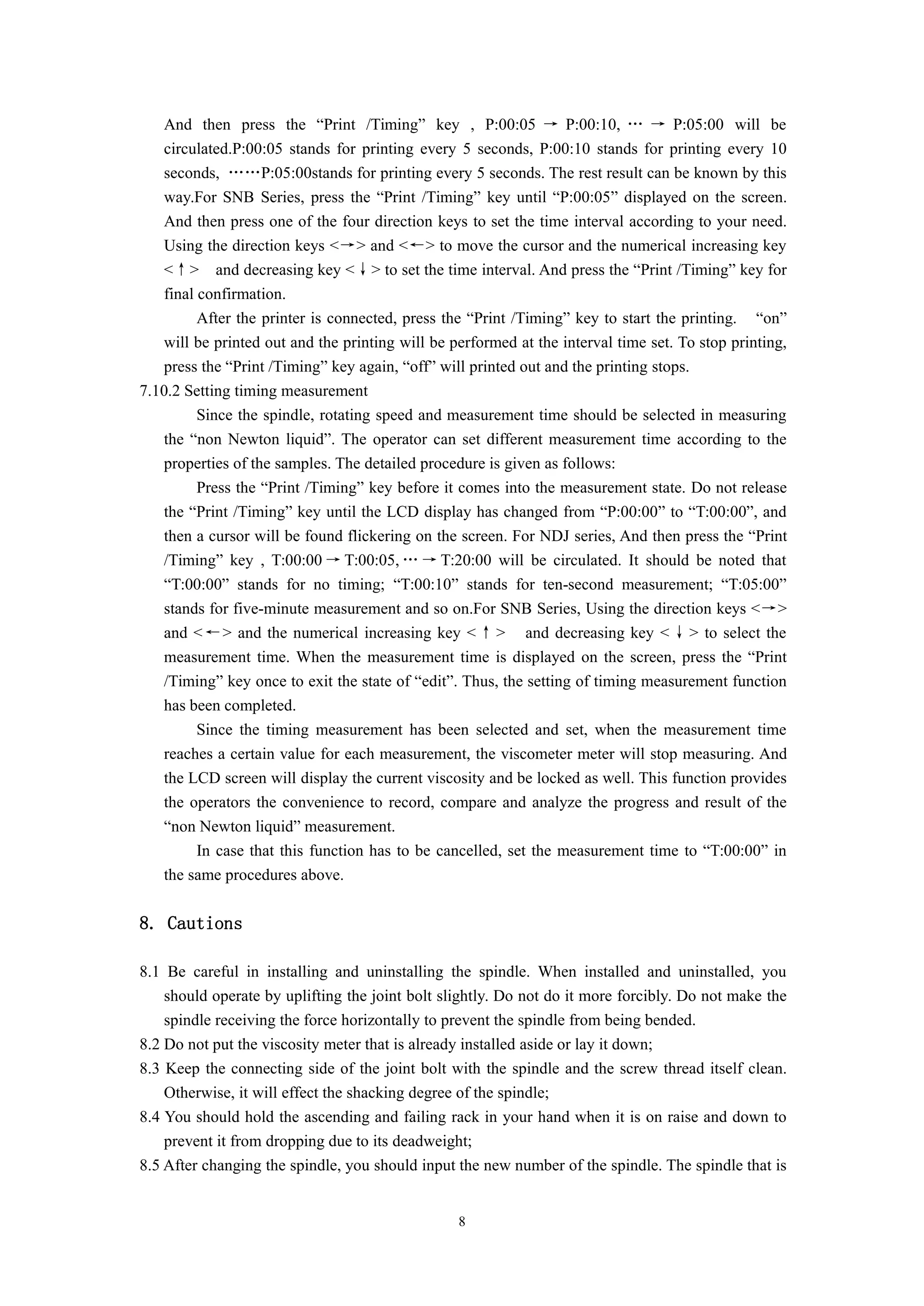Snb 3 viscometer manual | PDF