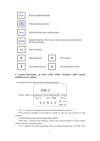 Snb 3 viscometer manual | PDF
