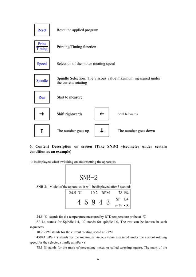 Snb 3 viscometer manual | PDF