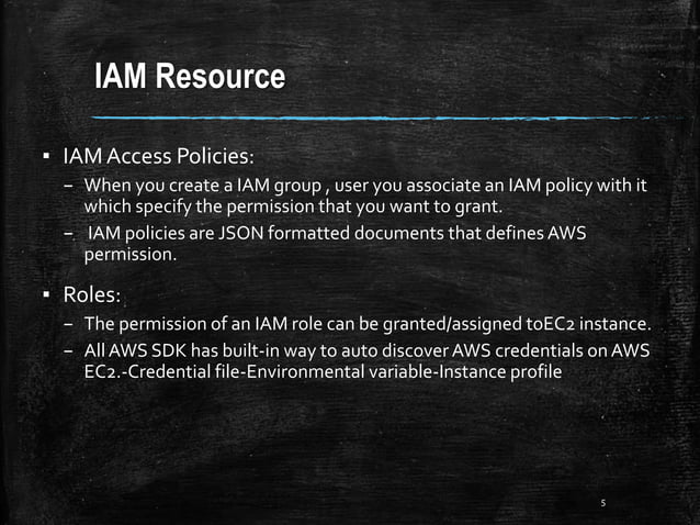 Identity access management (iam) | PPT