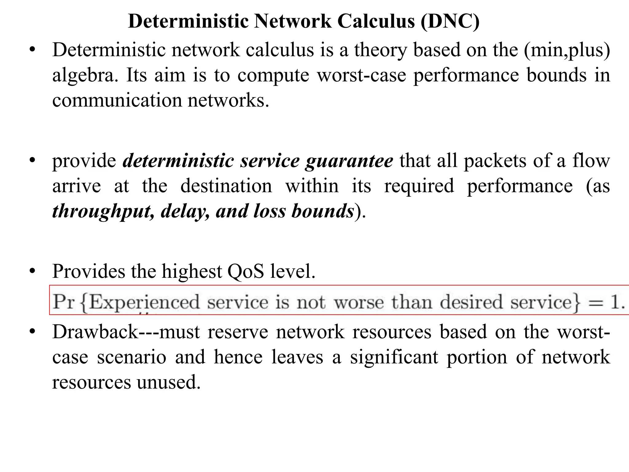 The Stochastic Network Calculus A Modern Approach Pptx