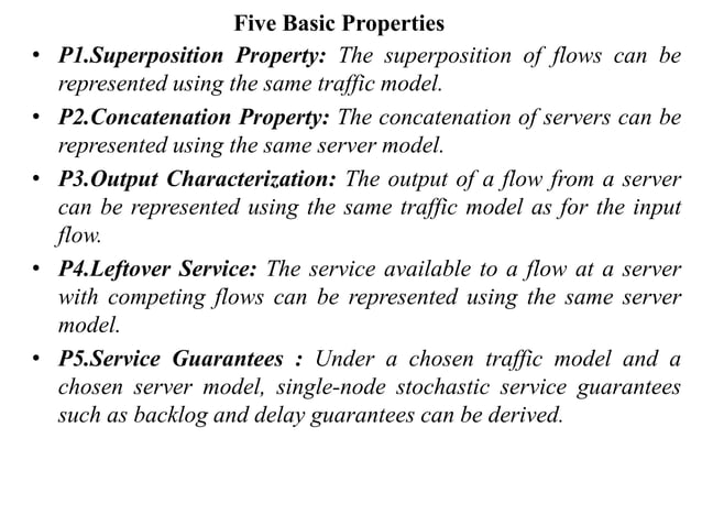 The Stochastic Network Calculus A Modern Approach Pptx