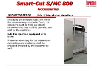 Smart-Cut S/NC 800 - Accessories | PPT