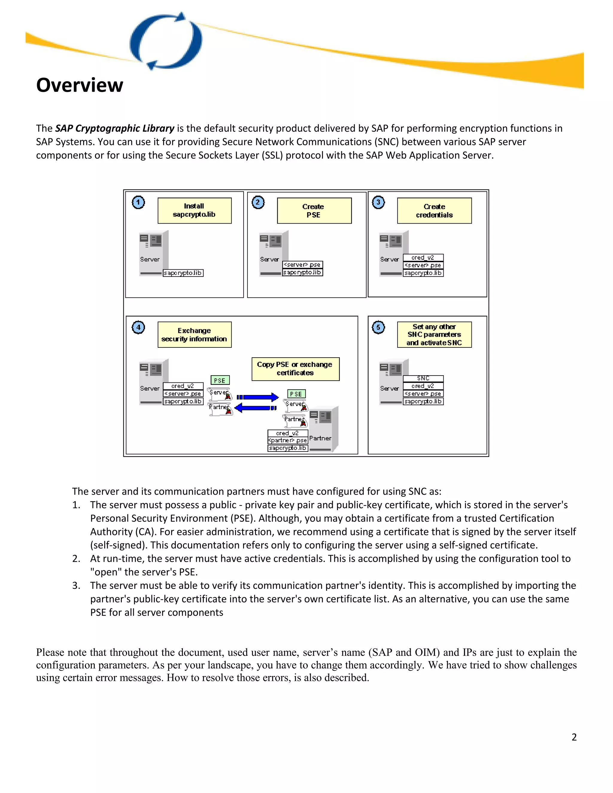 SNC Configuration between Oracle Identity Manager and SAP | PDF