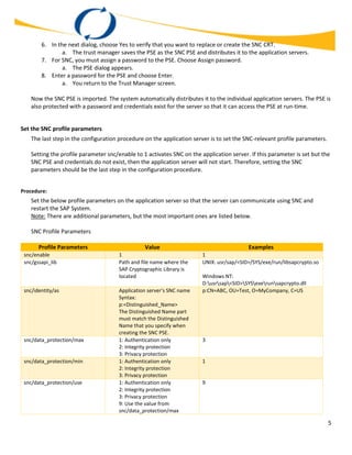 SNC Configuration between Oracle Identity Manager and SAP | PDF