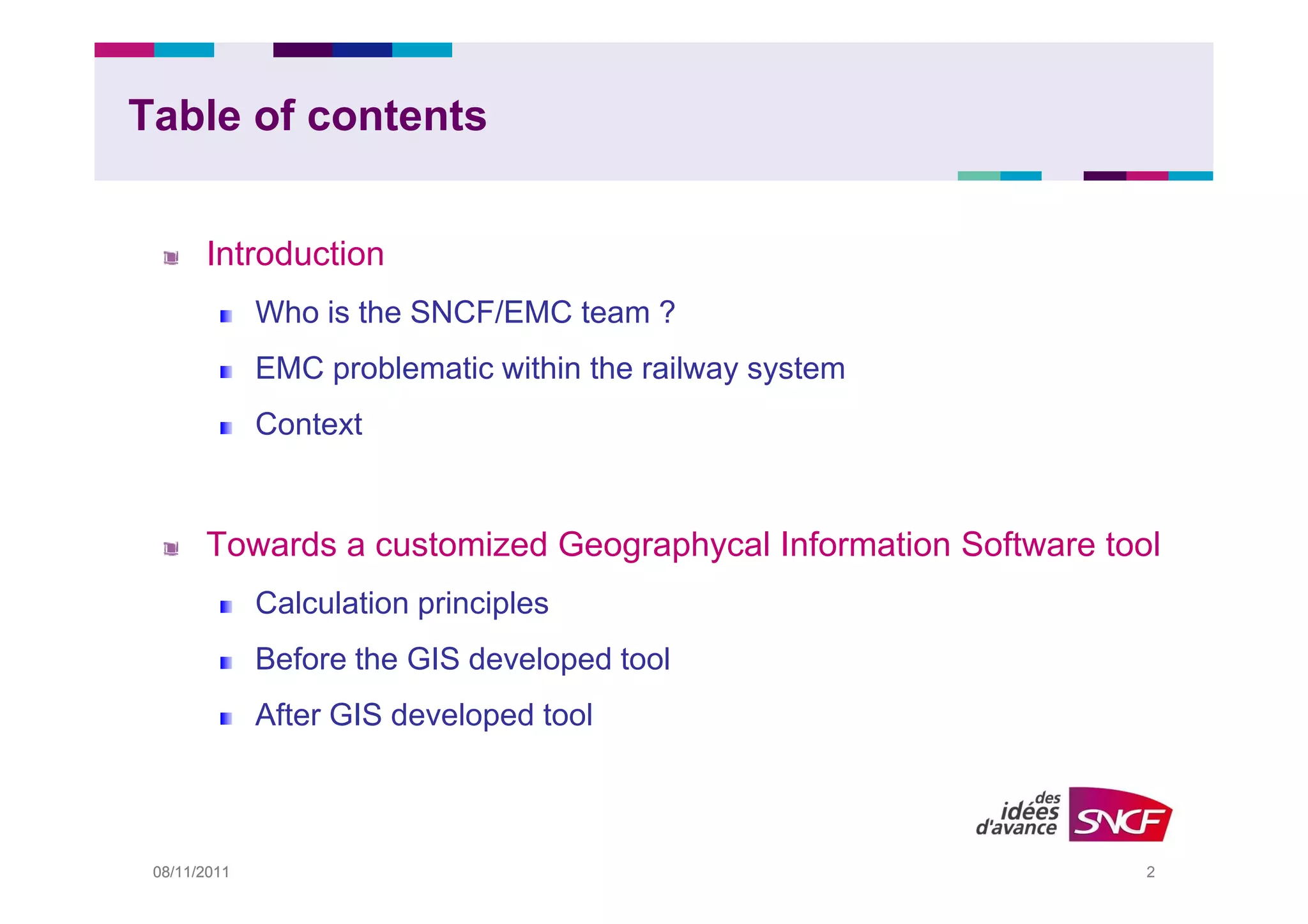 Integration of a Railway Electromagnetic Interference Calculation Tool ...