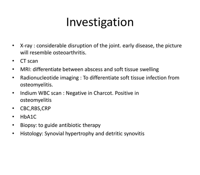 charcot disease. | PPTX | Bone and Joint Conditions | Diseases and ...