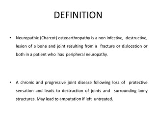 charcot disease. | PPTX